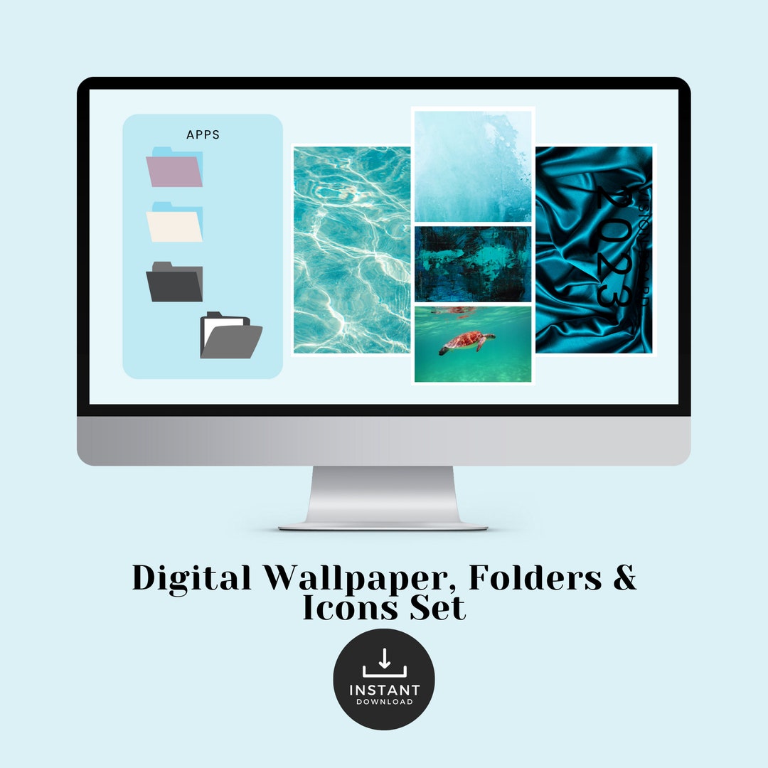 Productivity Desktop Calendar Wallpaper, Instant Download, Minimalist ...