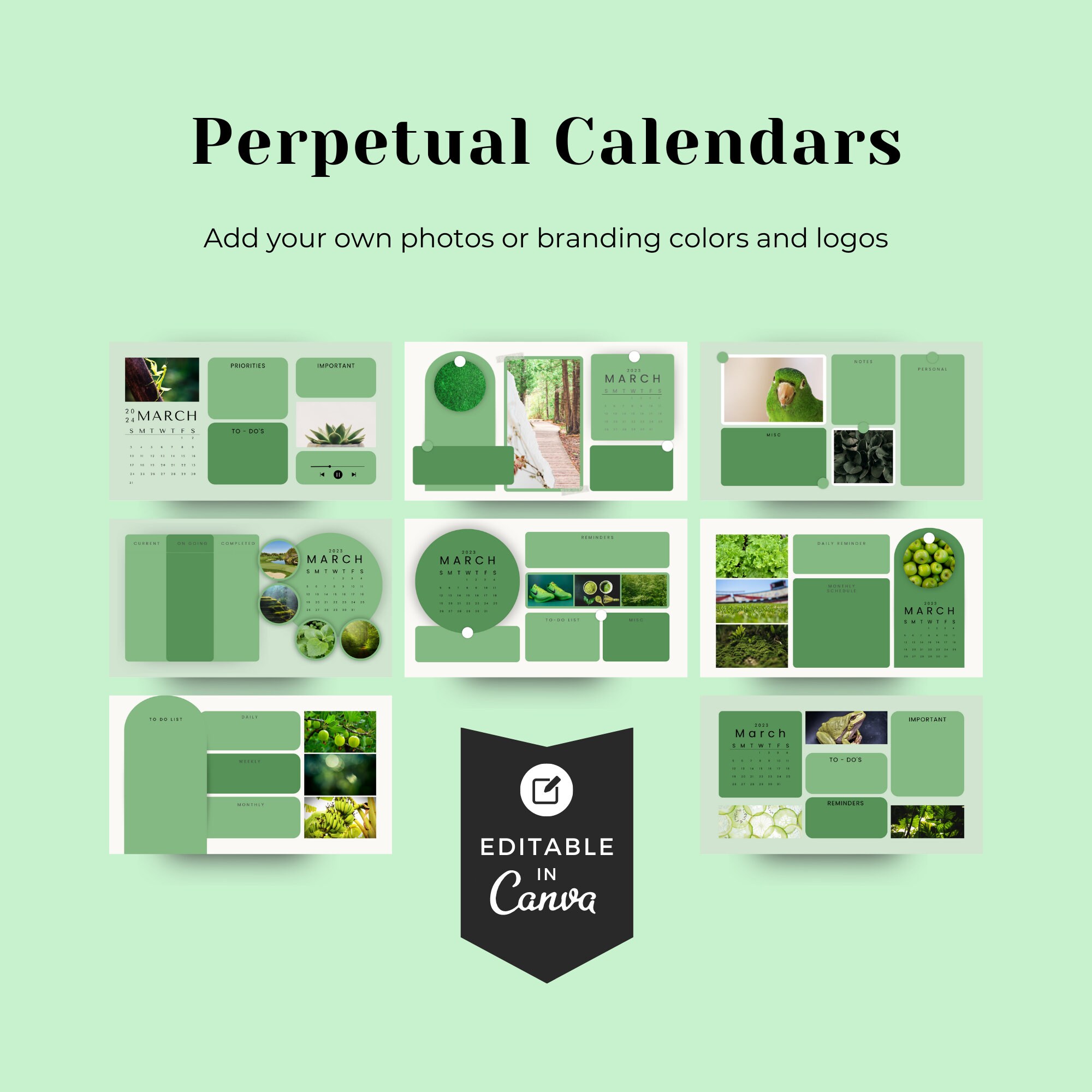 Productivity Desktop Calendar Wallpaper Instant Download - Etsy