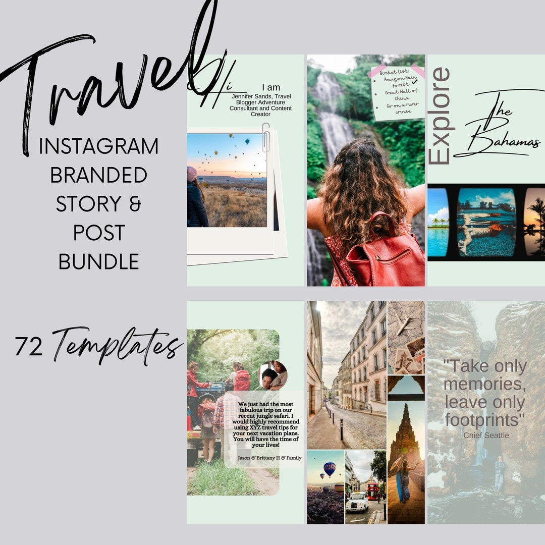 Insta Post Templates, IG Story Icons, Posts Templates Minimal Lifestyle ...