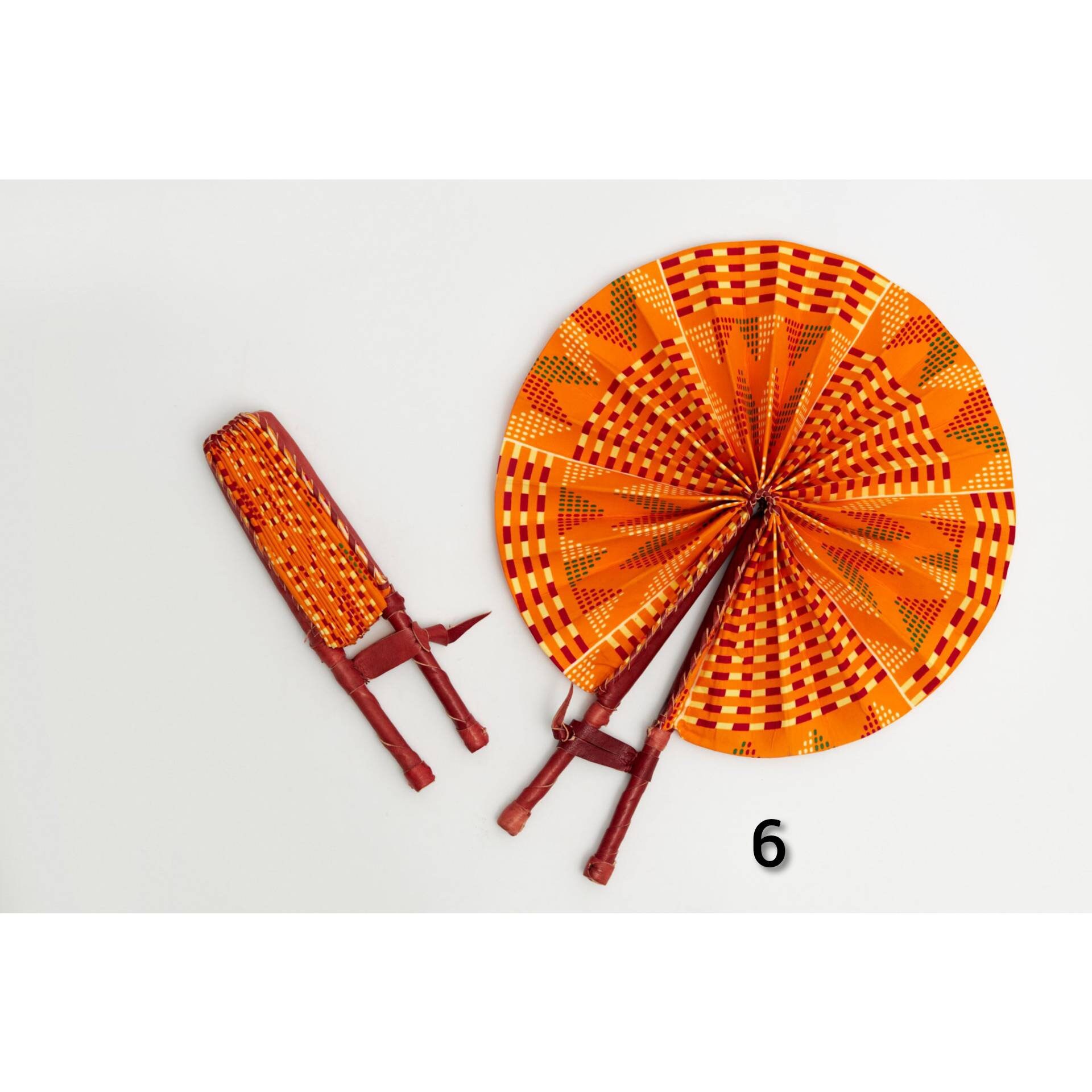 Kente African Cloth Colorful Hand Fan for Personal Use/ Home Decor - Etsy