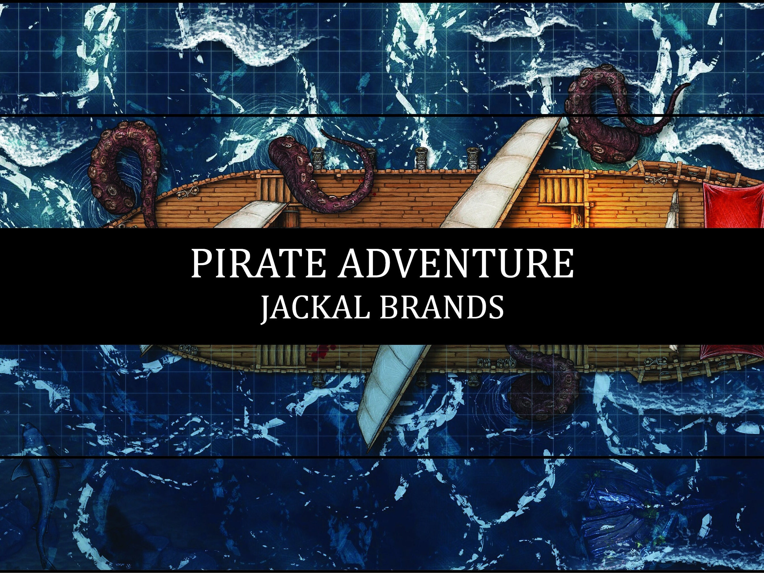 Pirate Adventure Map Bundle 2K, 5 Battle Maps Day and Night, Dnd Map ...