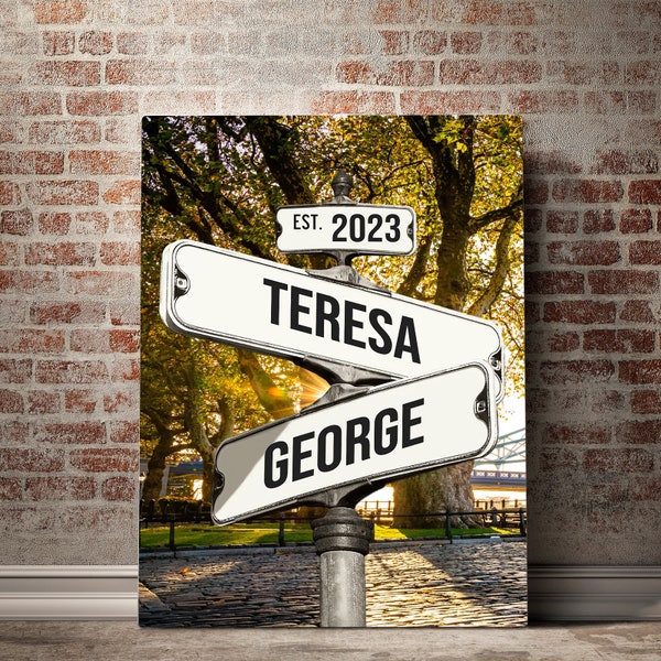 Wedding Street Sign - Etsy