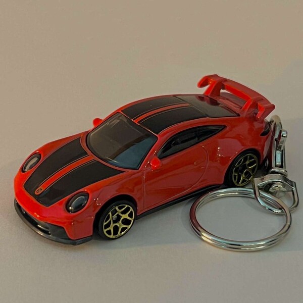 Porsche Hotwheels Keychain - Etsy