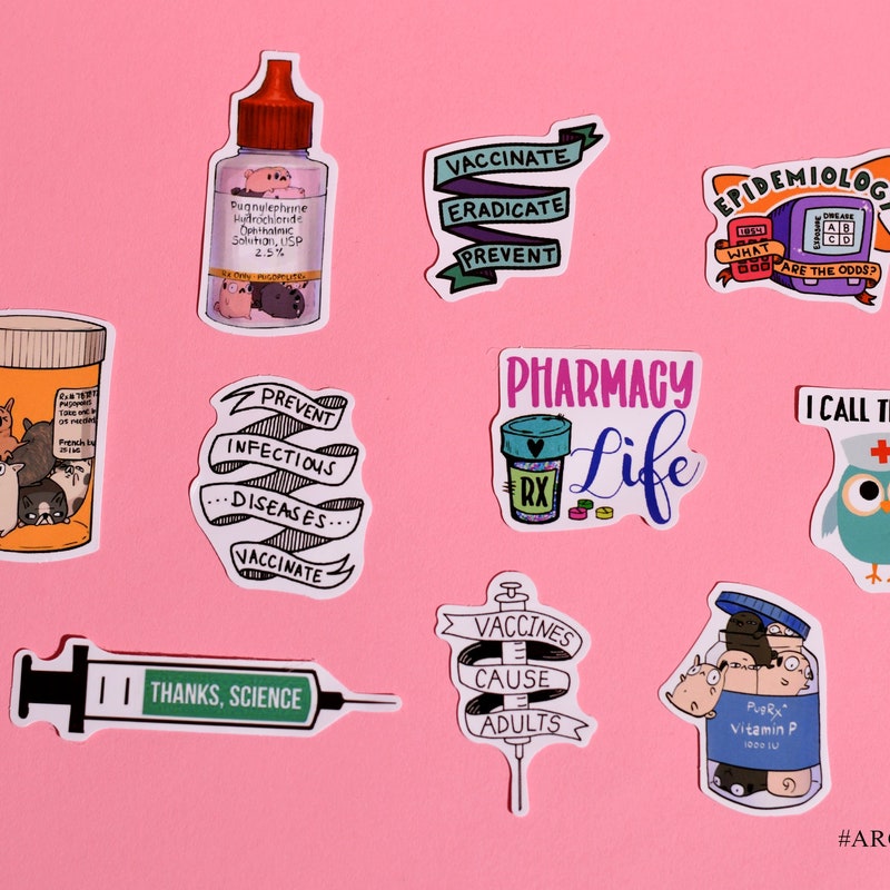 Pharmacy Stickers - Etsy