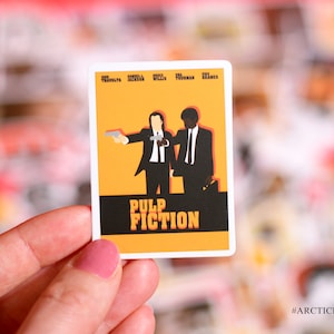 50 Pcs Pulp Fiction Stickers, Film Fan Stickers, Vincent Vega, Jules ...