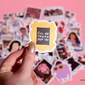 50 Pcs Friends TV Show Stickers, Tv Show Fan Stickers, Monica, Phoebe ...
