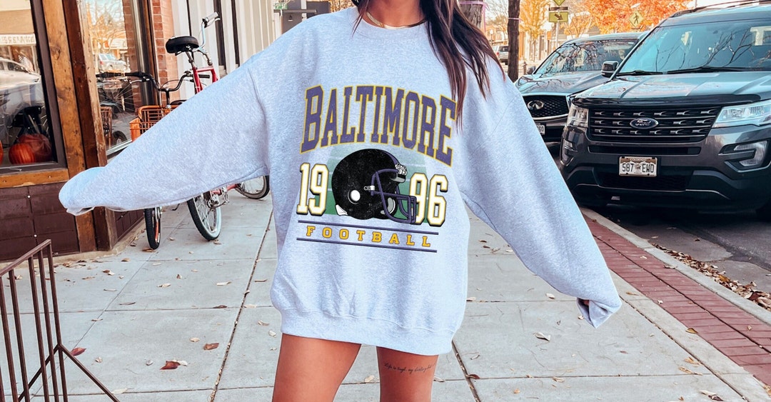 Vintage Baltimore, Vintage NFL Football Unisex, American Football ...