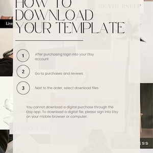 Vision Board, Phone Wallpaper, Canva Template, Vision Board Lock Screen ...