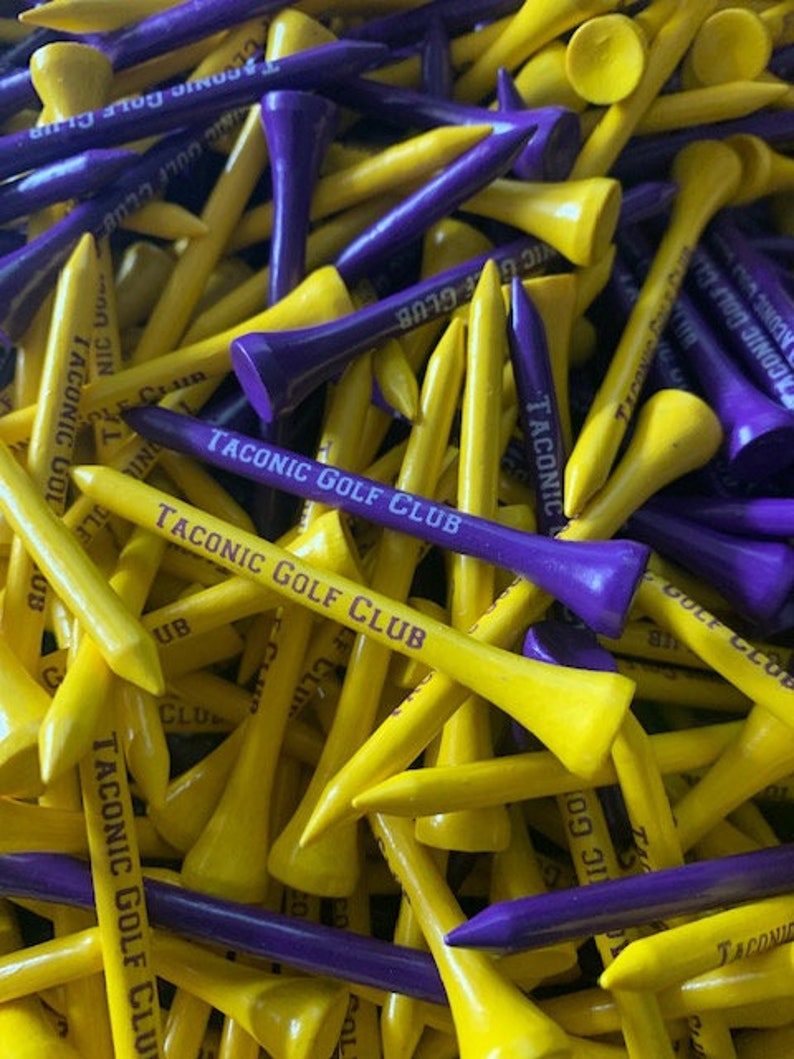 1000 Custom Bamboo Golf Tees: Personalized Cup & Shaft Logo - Etsy