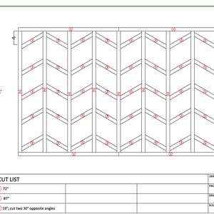 Custom Accent Wall Design Blueprint - Etsy UK