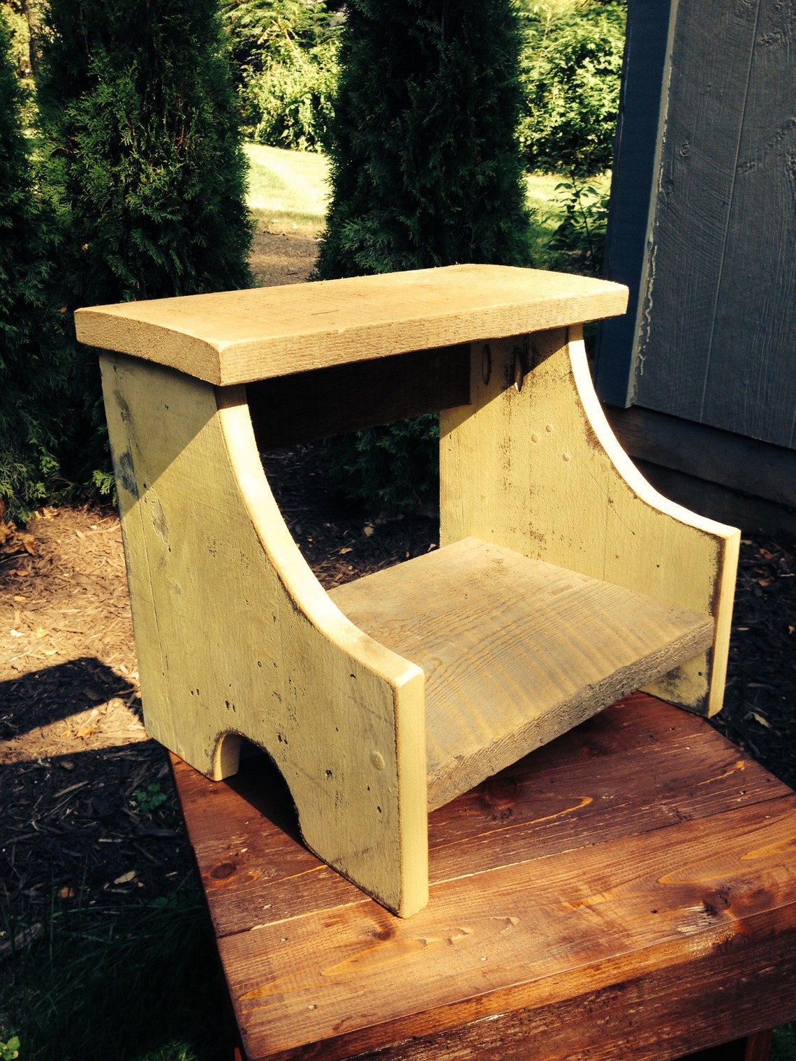Two-step Step Stool - Etsy