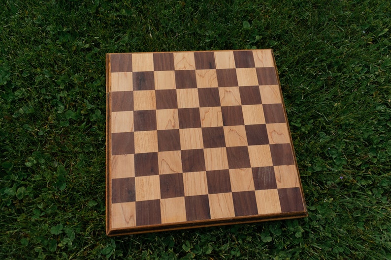Homemade Reclaimed Wood Checkerboard - Etsy