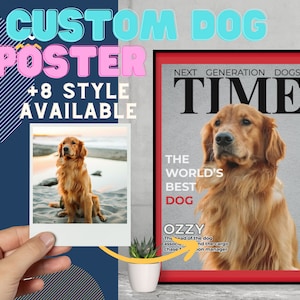 Personalized Dog Prints | Magazine Covers | Pet Portraits | Custom Pet ...