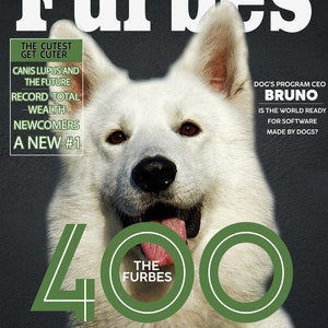 Personalized Dog Prints | Magazine Covers | Pet Portraits | Custom Pet ...