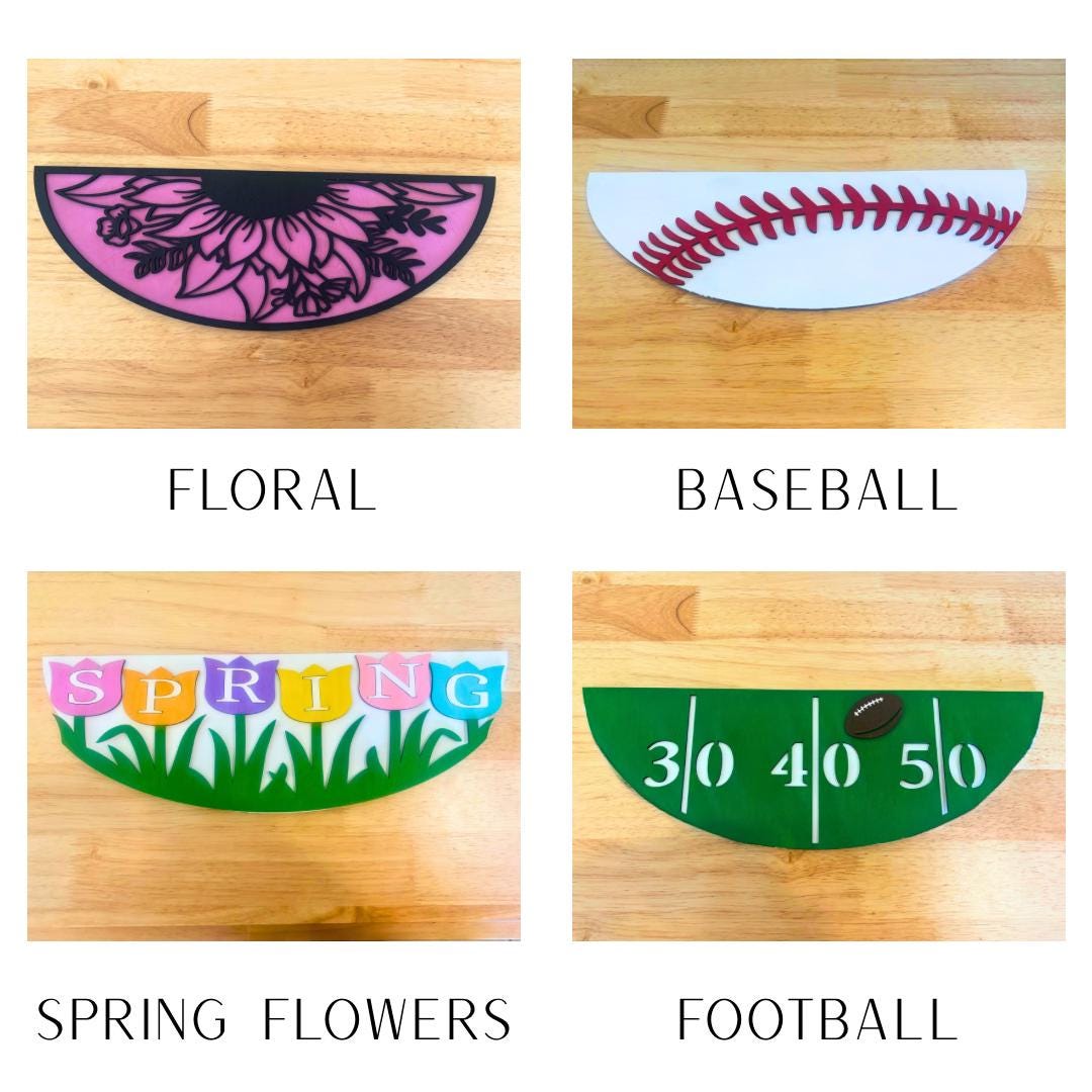 Welcome - Interchangable Door Sign - Etsy