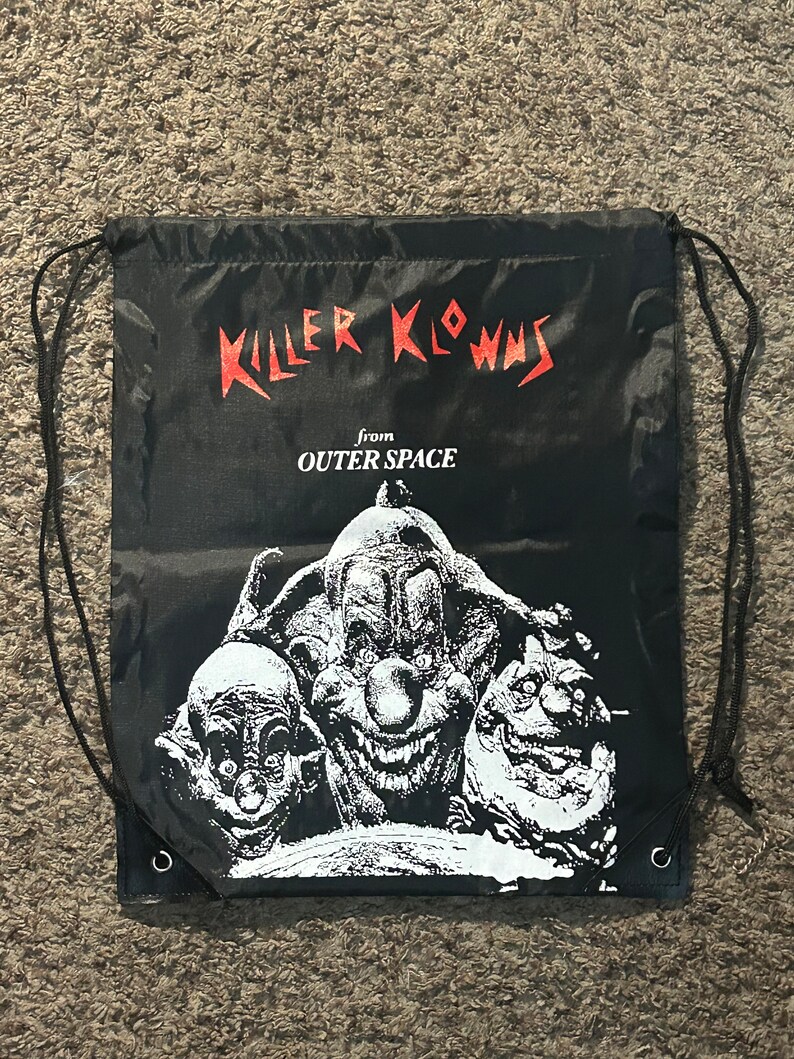 Killer Klowns From Outer Space Drawstring Backpack School Backpack Gym ...