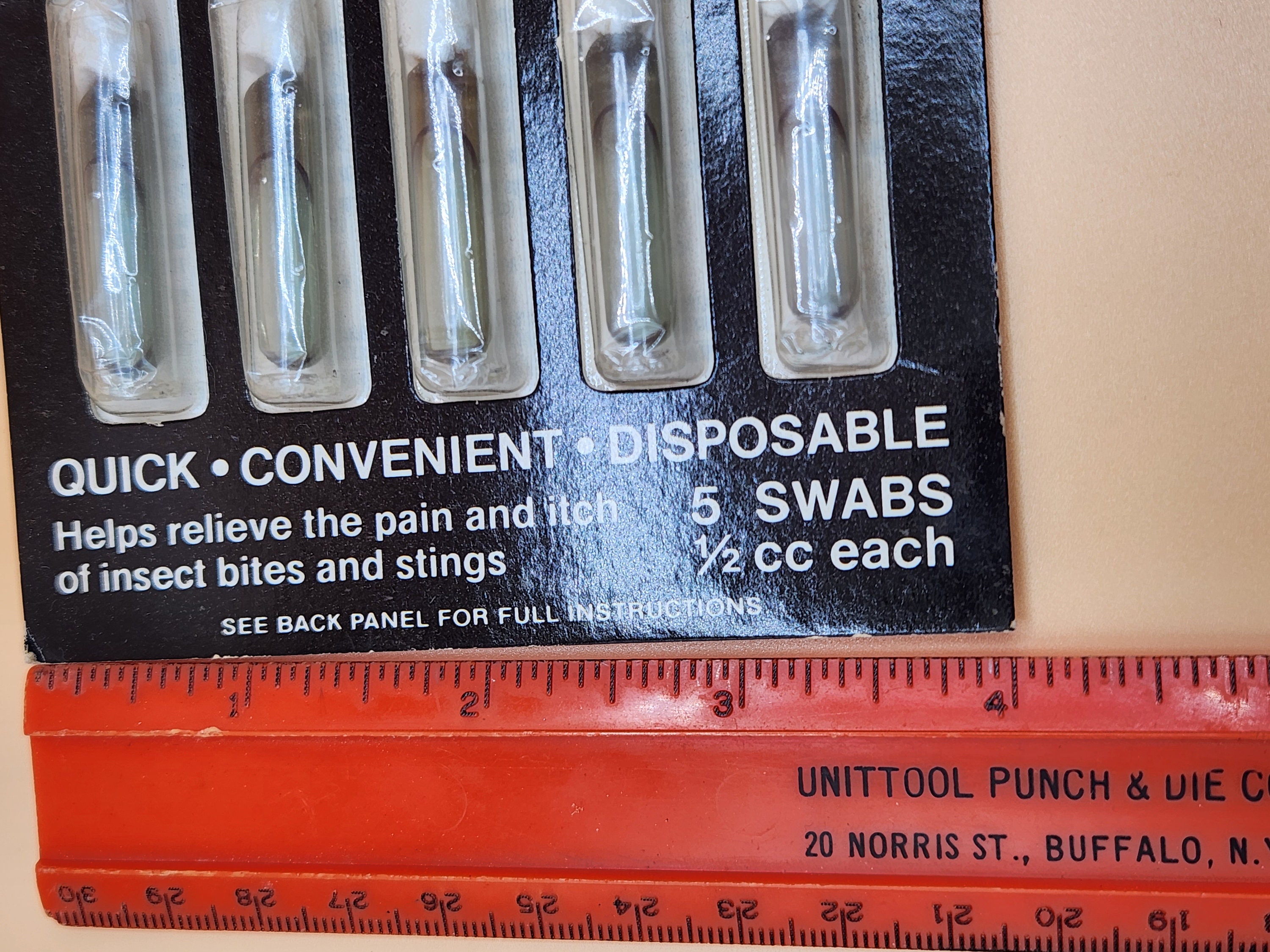 Vintage Sting Kill Swabs - Etsy