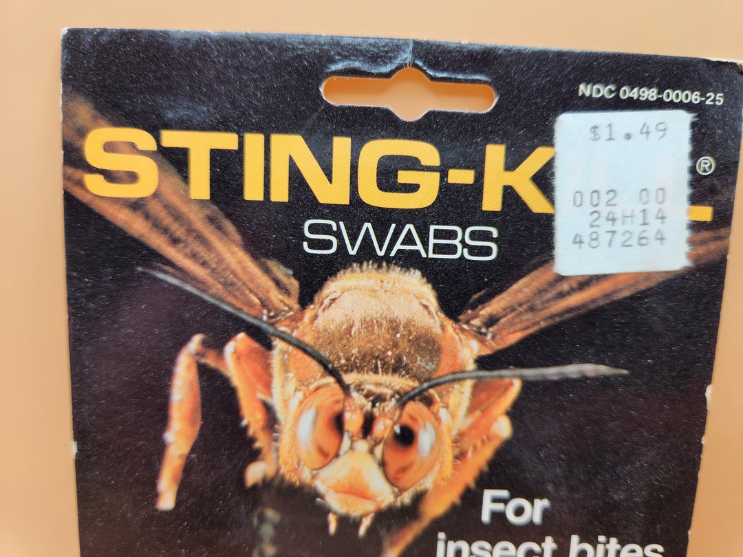 Vintage Sting Kill Swabs - Etsy