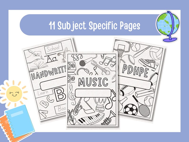 School Subject Coloring Pages: Australian Curriculum (PDF Download ...