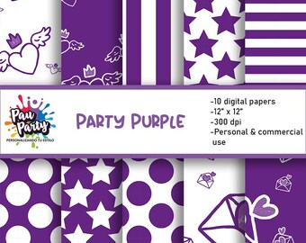 Clip Art: Assorted Patterns-orange & White 18 Digital Papers - Etsy