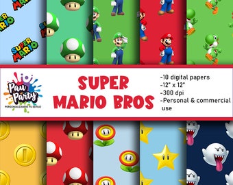 Super Mario Digital Papers, Super Mario Wallpers, Super Mario ...