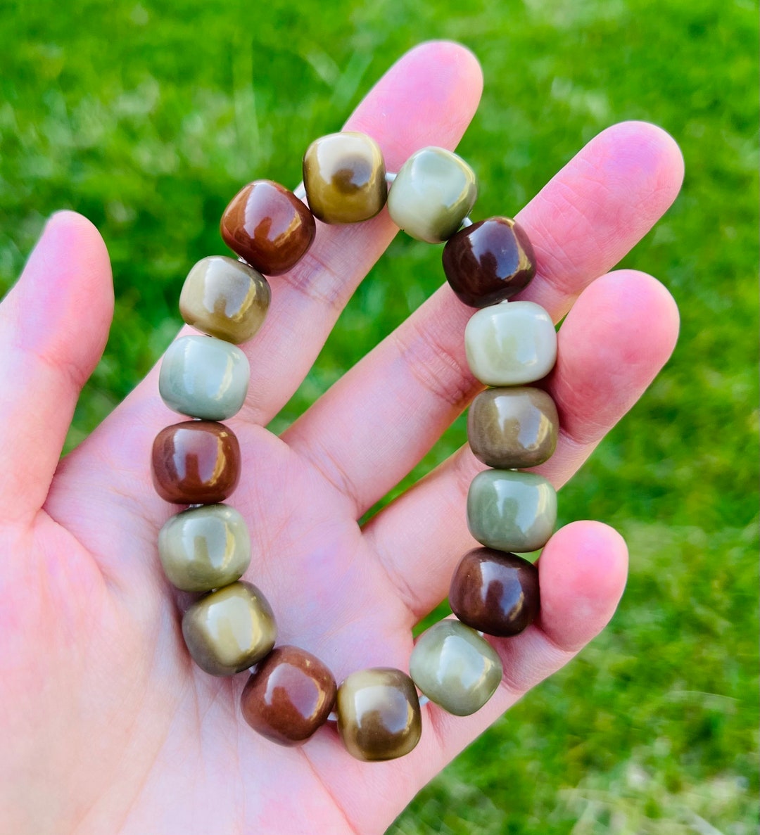 Nature Bodhi Root Beaded Bracelets - Etsy