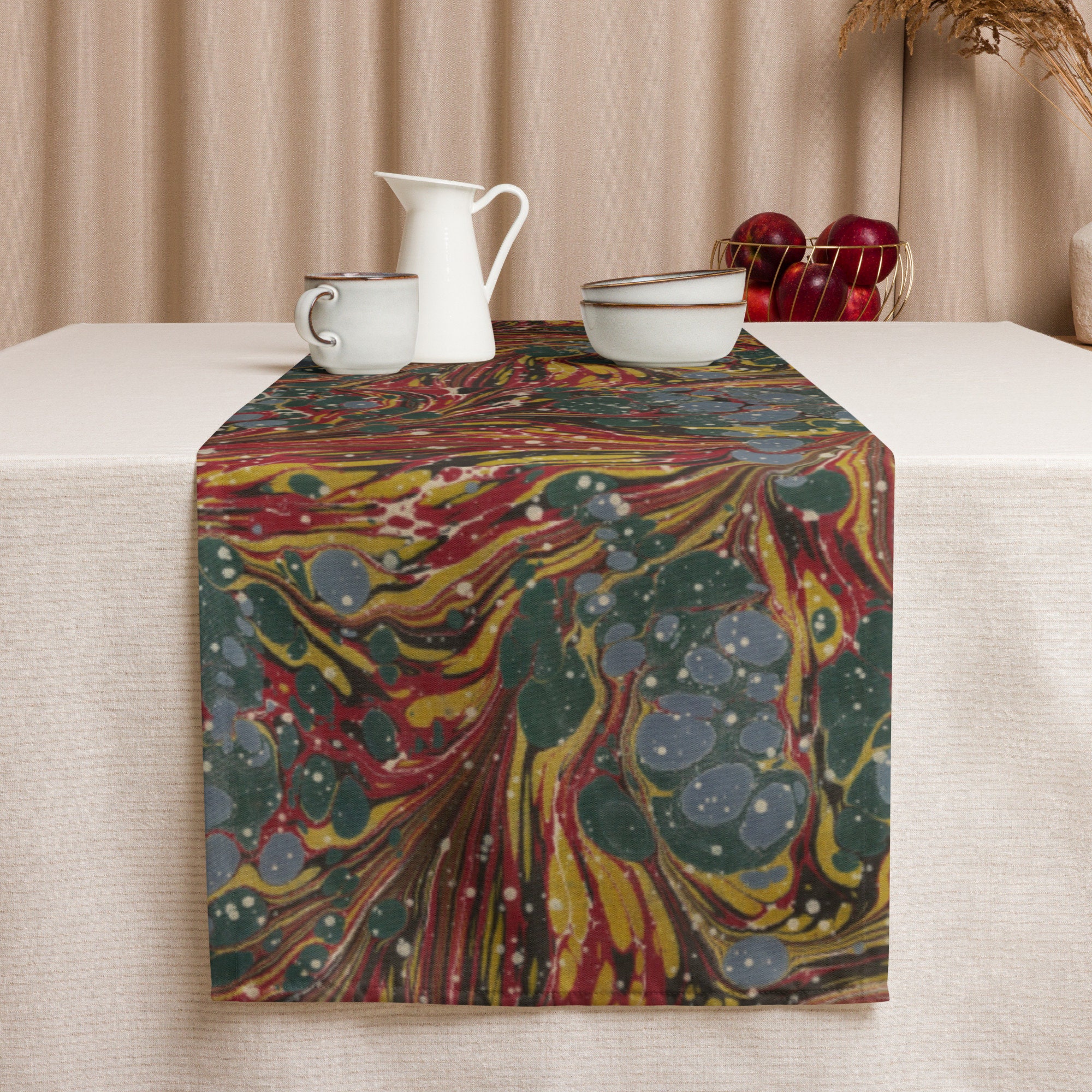 Native Colorful Table Runner Cultural Table Runner Decor Native ...