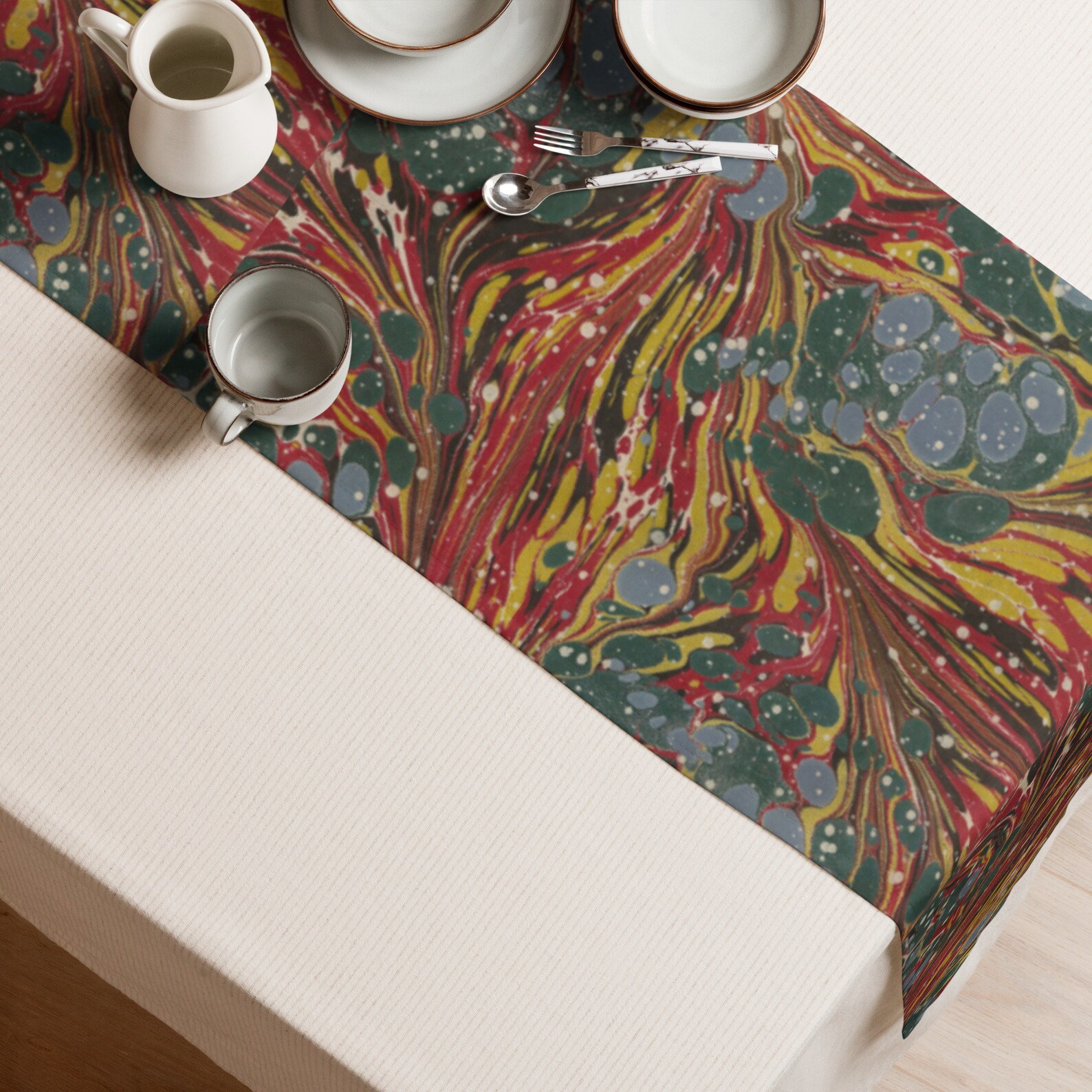 Native Colorful Table Runner Cultural Table Runner Decor Native ...