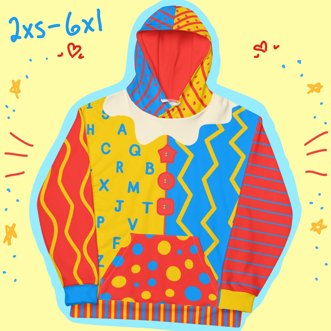 Silly Clowncore Kidcore Unisex Pullover Hoodie - Etsy