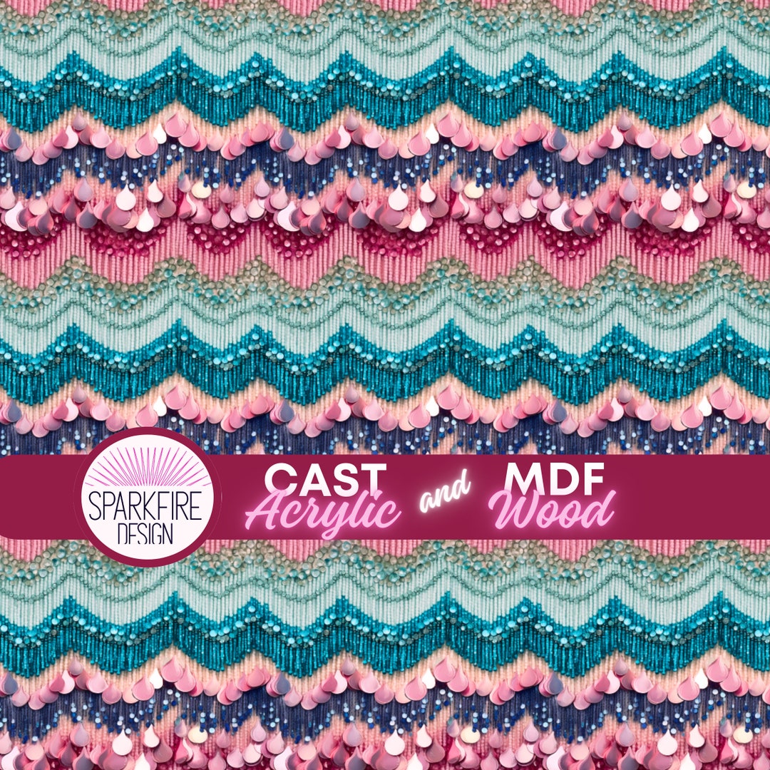 Patterned Acrylic and MDF Sheets Perfect for Jewelry, Earrings or Cup ...