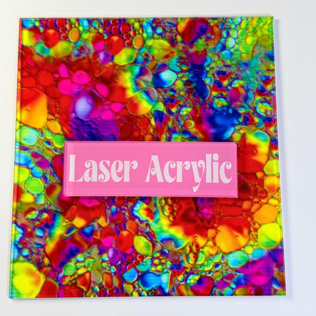 Transparent Patterned Clear Acrylic for Laser Cutting--great for ...
