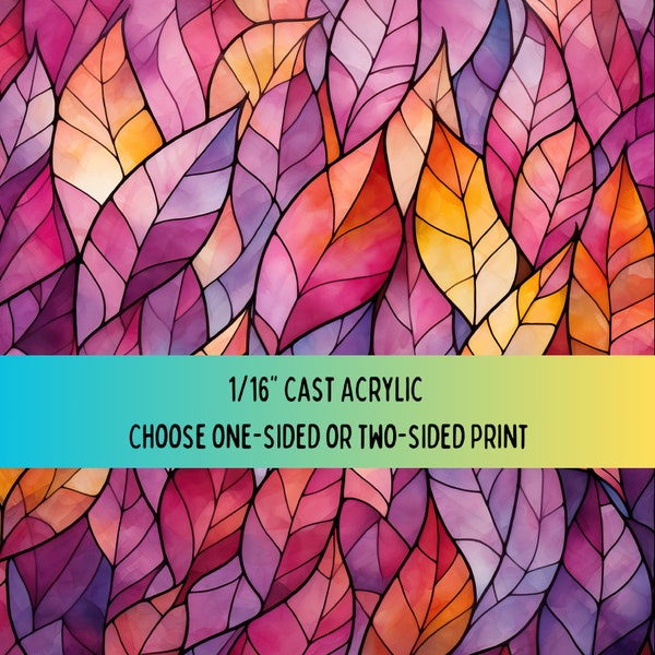 Stained Glass Sheets Pink Etsy