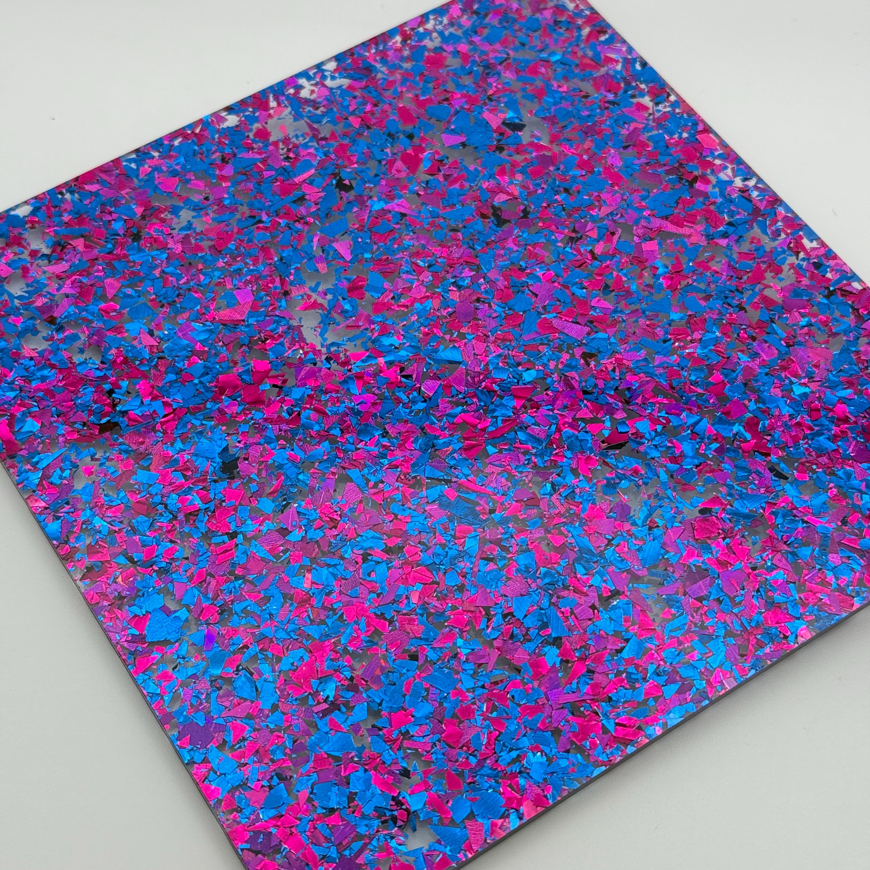 Sheer Pink Acrylic Sheet: Frosted, Glossy, Laser Cutting (6"x6") - Etsy