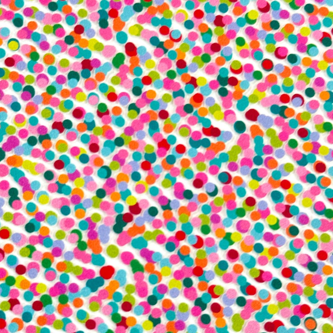 Confetti Acrylic Sheet for Lasers for Jewelry and Cup Toppers-white ...