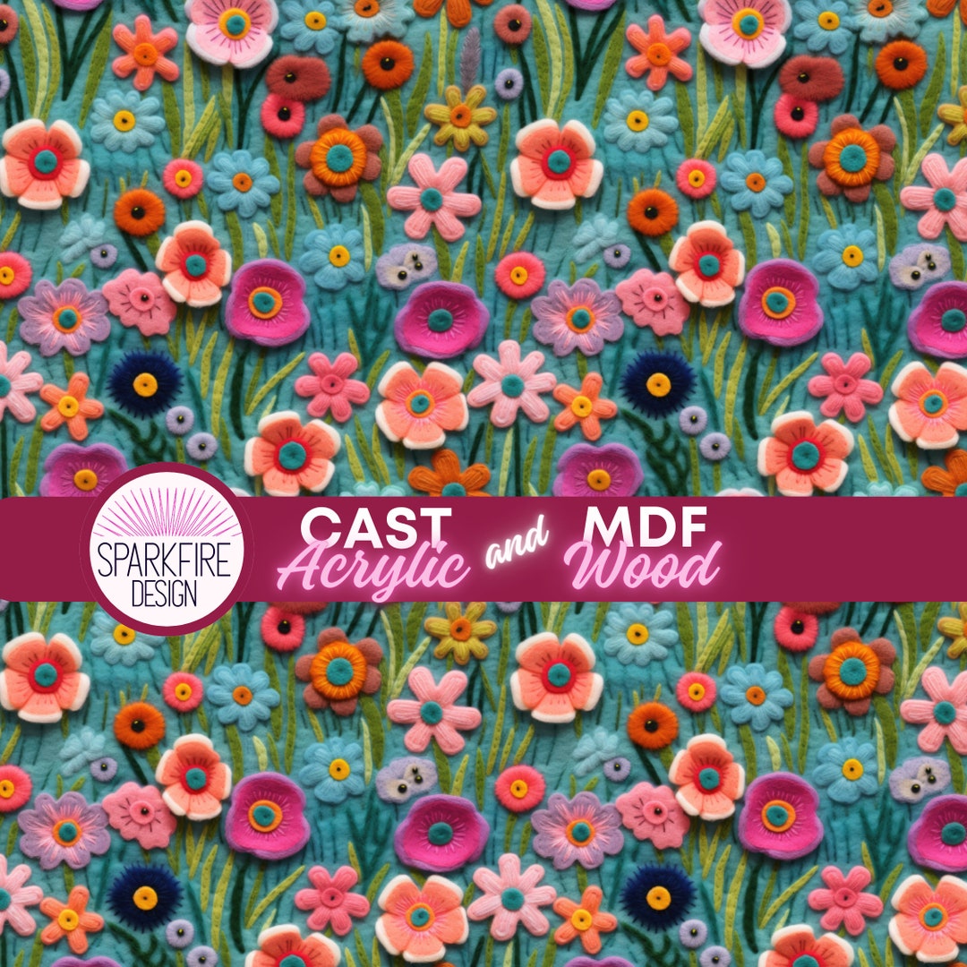 Patterned Acrylic and MDF Sheets Perfect for Jewelry, Earrings or Cup ...