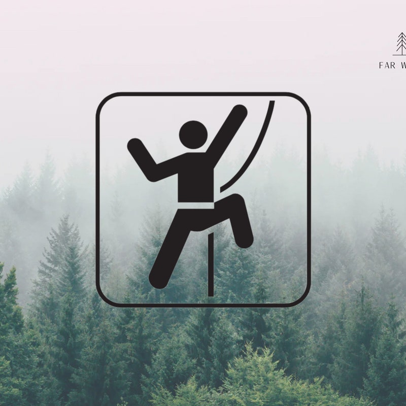 Climbing Decals - Etsy