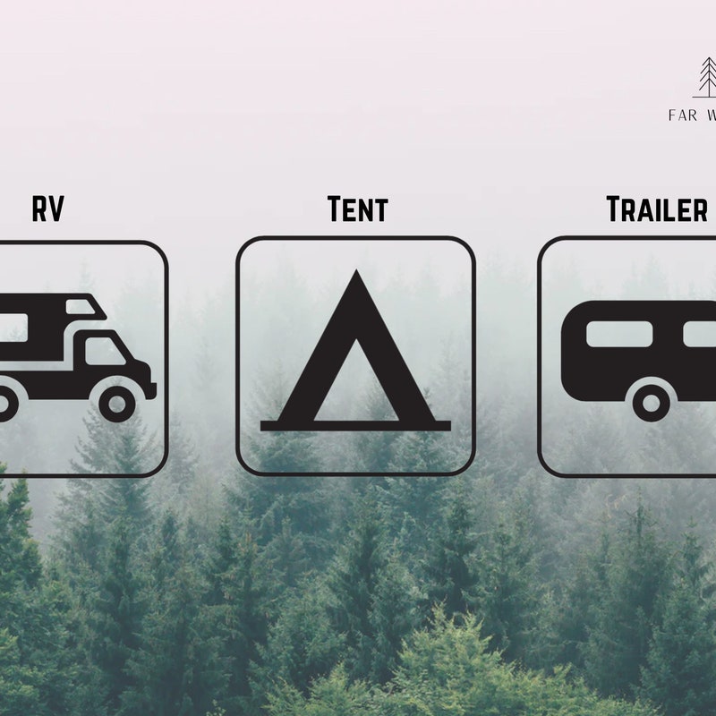Tent Vehicle Sticker - Etsy