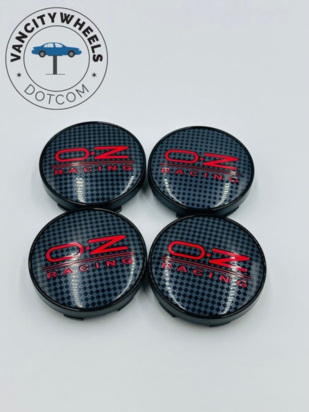 4pcs 60MM Grey/black Color OZ Racing Logo Car Wheel Center Cap - Etsy