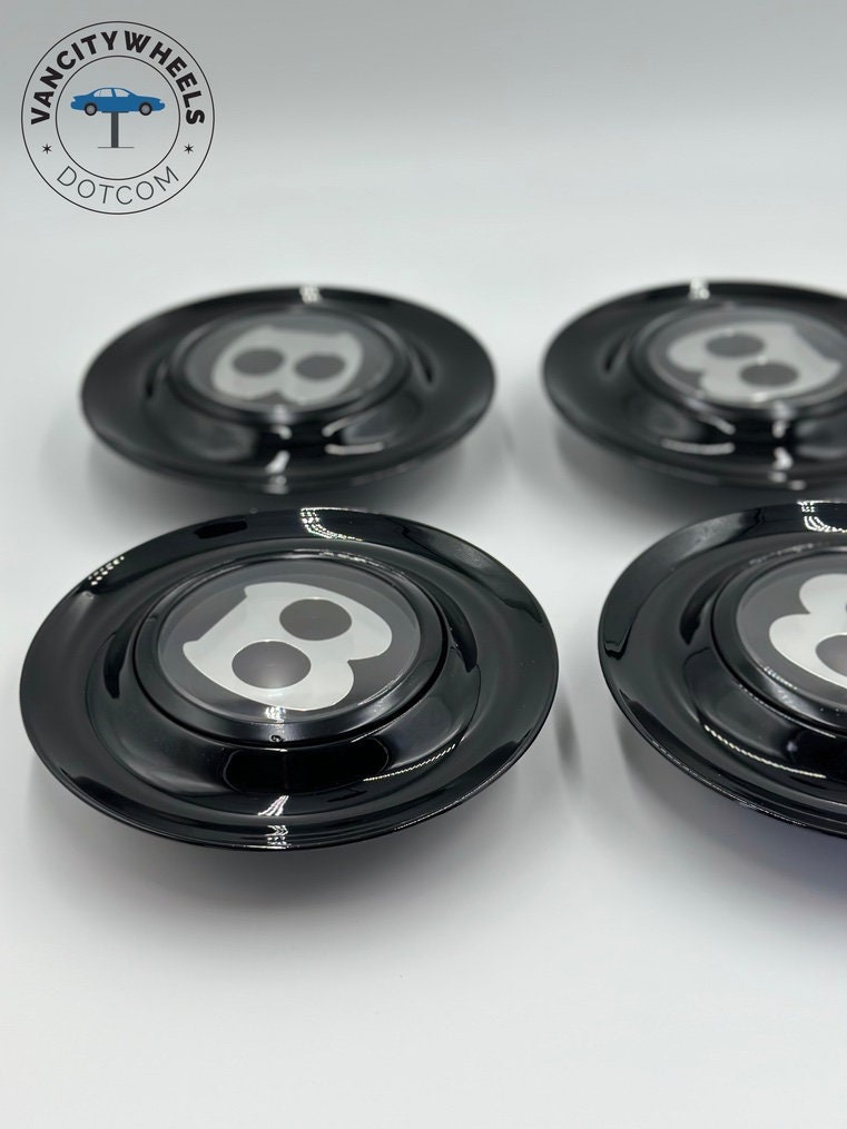 Bentley Logo Floating Caps in Black Color, Black Floating Wheel Center ...