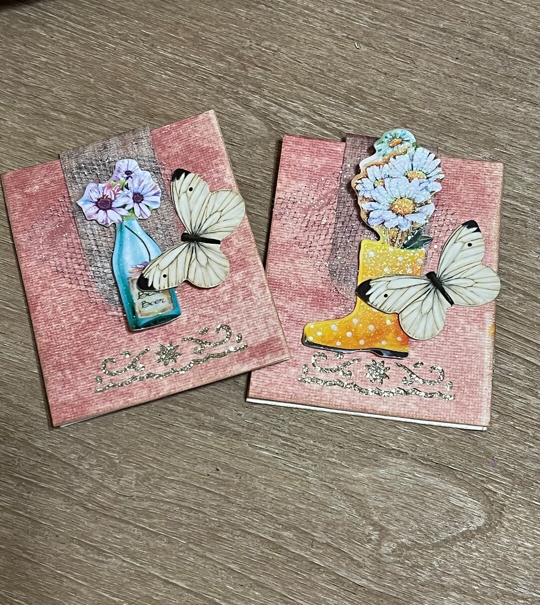 Paperclip Set Flowers & Butterfly, Happy Planner, Junk Journal ...