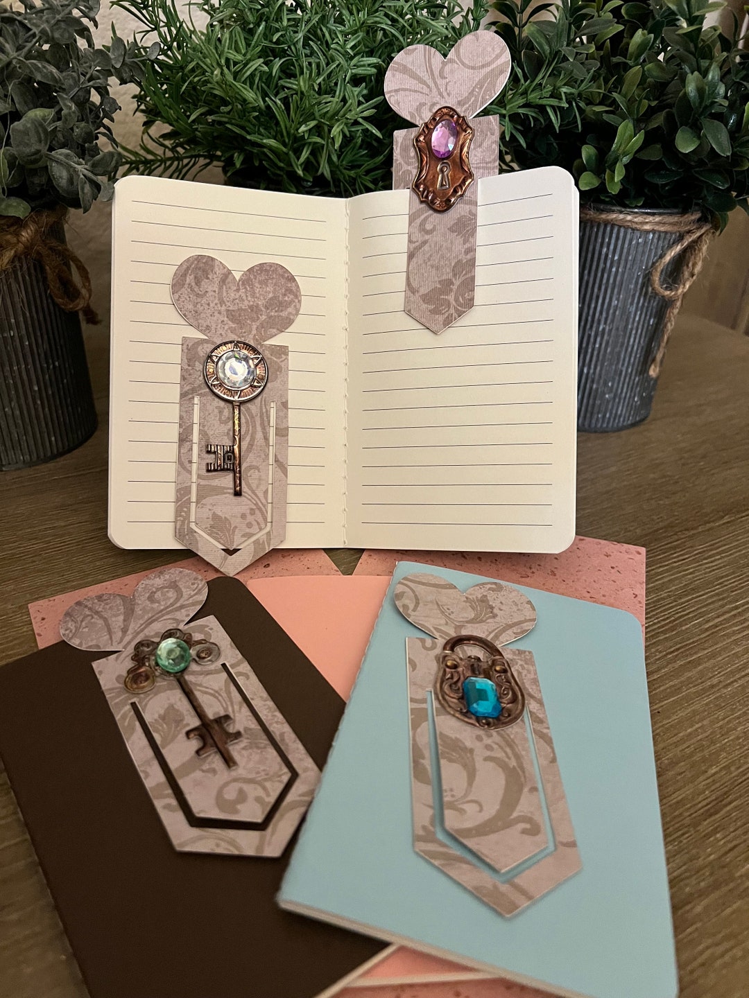 Paperclip or Bookmark Set (includes 4 Hidden Paperclips) Junk Journal ...