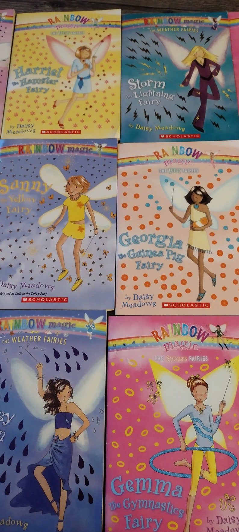 Rainbow Magic Little Girls Book Collection - Etsy