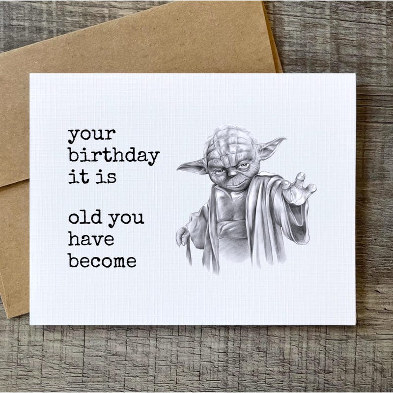 Funny Birthday Card - Etsy