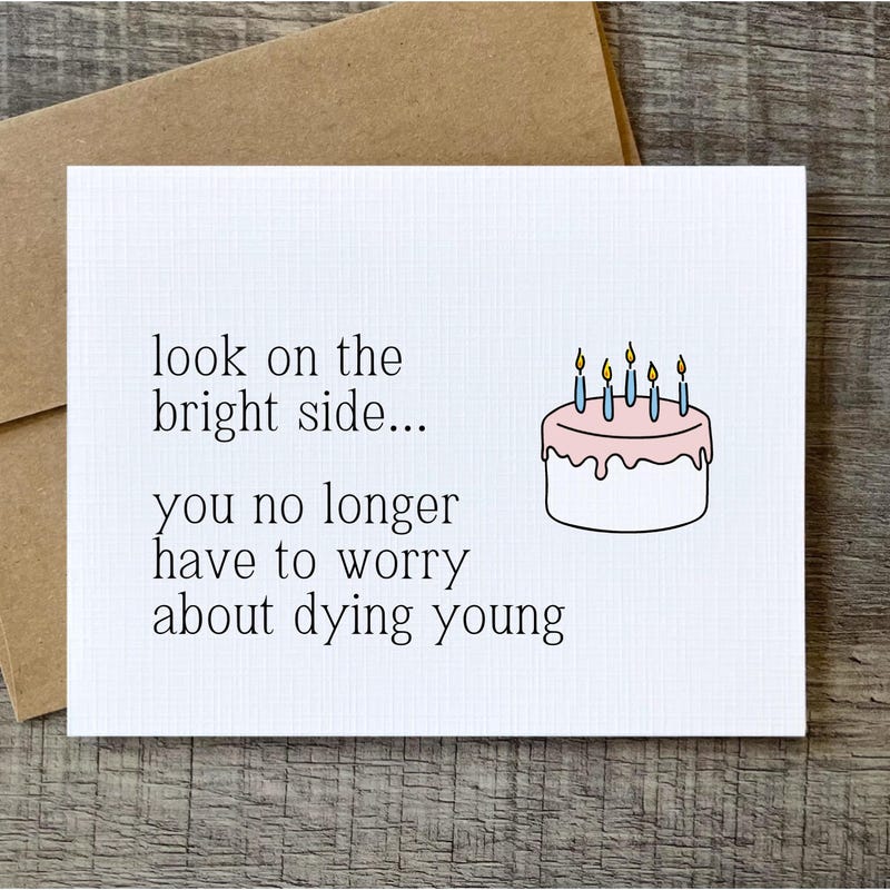 Old Age Card - Etsy