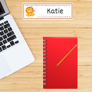 Zoo Animal Desk Nameplates | Editable Name Tags for Classroom Desks ...