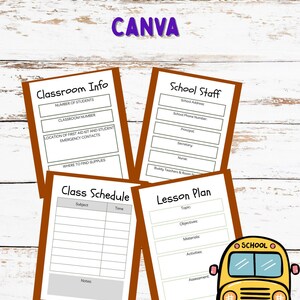 Editable Substitute Binder | Printable Sub Folder | Teacher Emergency ...