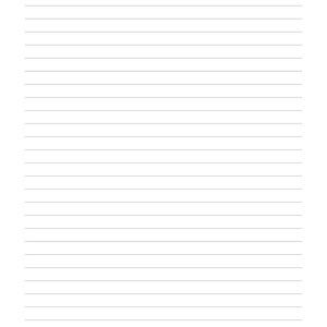 Minimalist My Notes Printable - Etsy