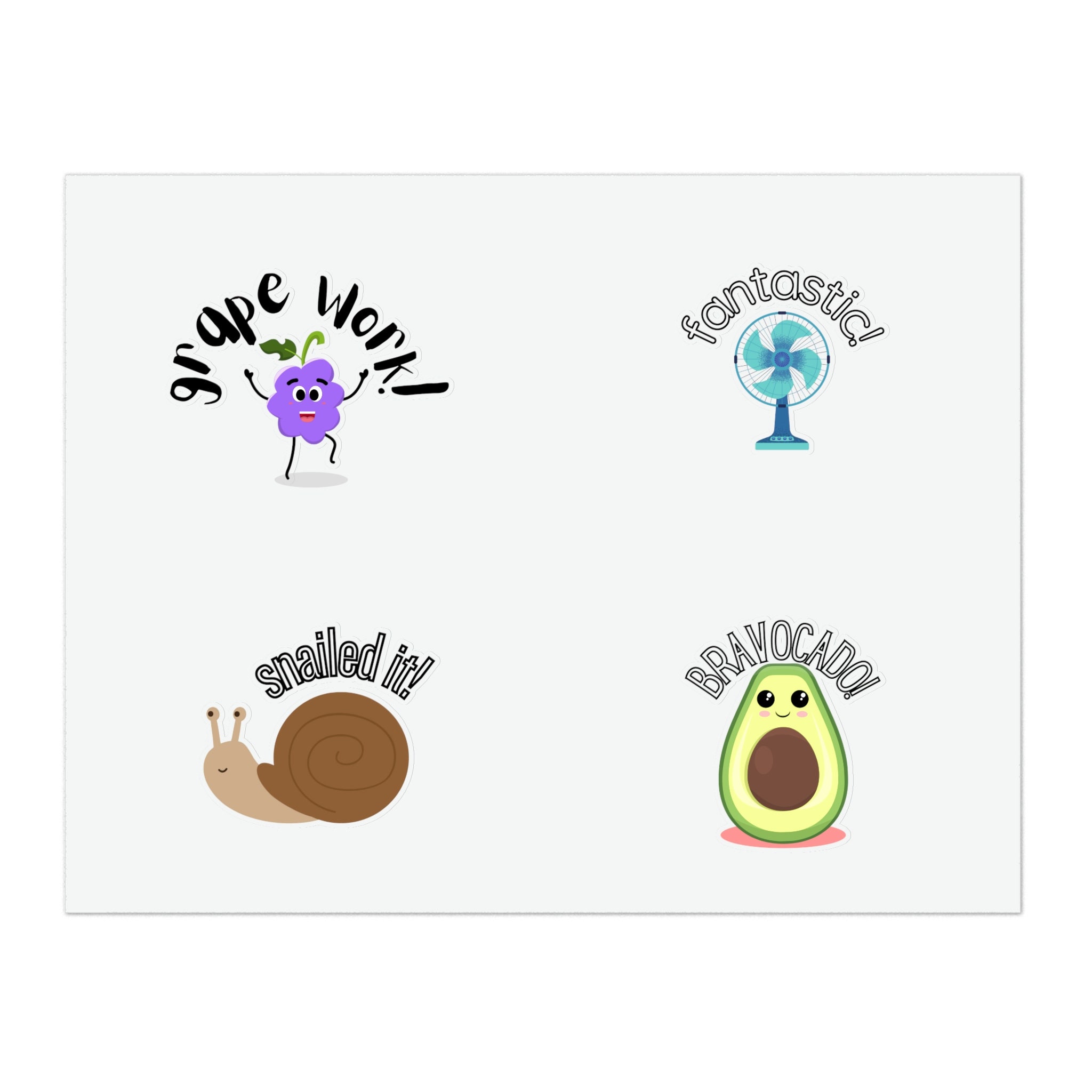 Encouraging Puns Stickers 10 Sheet Bundle - Etsy