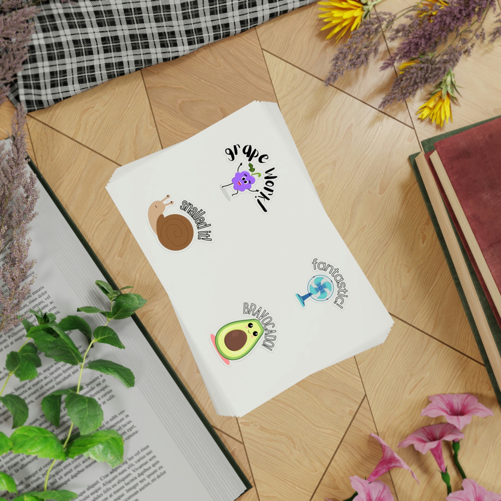 Encouraging Puns Stickers 10 Sheet Bundle - Etsy