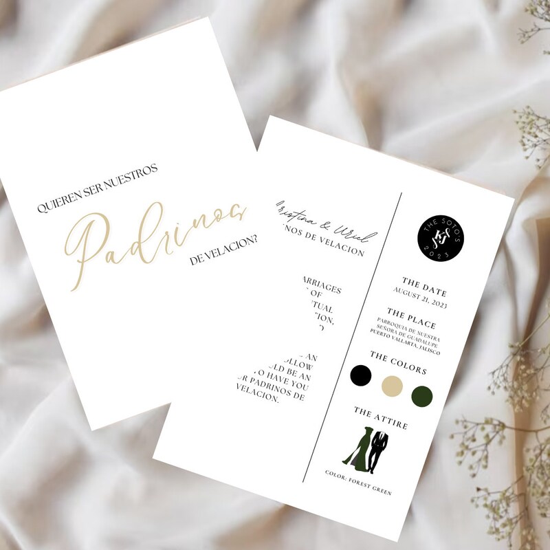 Spanish Proposal Boda - Etsy
